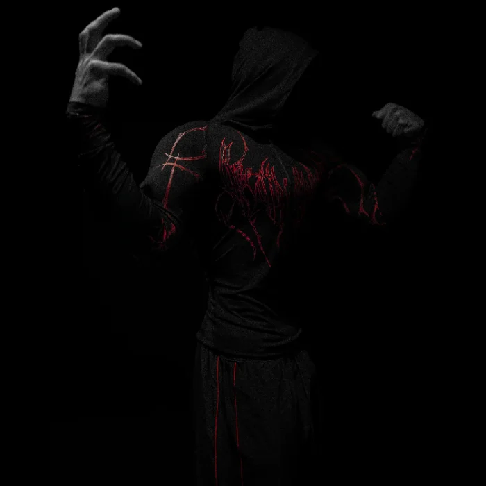 Breathe Divinity Void Tech™ Hollow Knight Hoodie Compression [NIGHTMARE ...